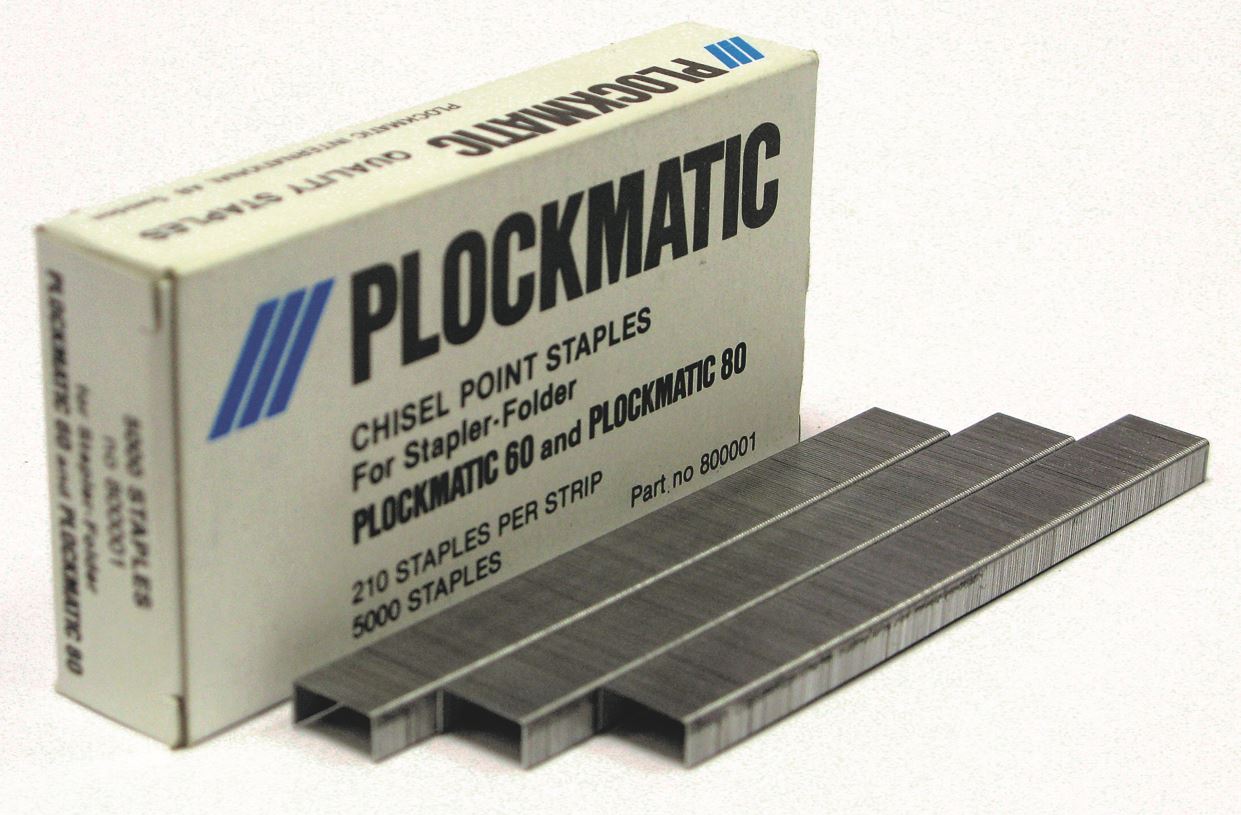 Plockmatic Staples – Colbrook Binding